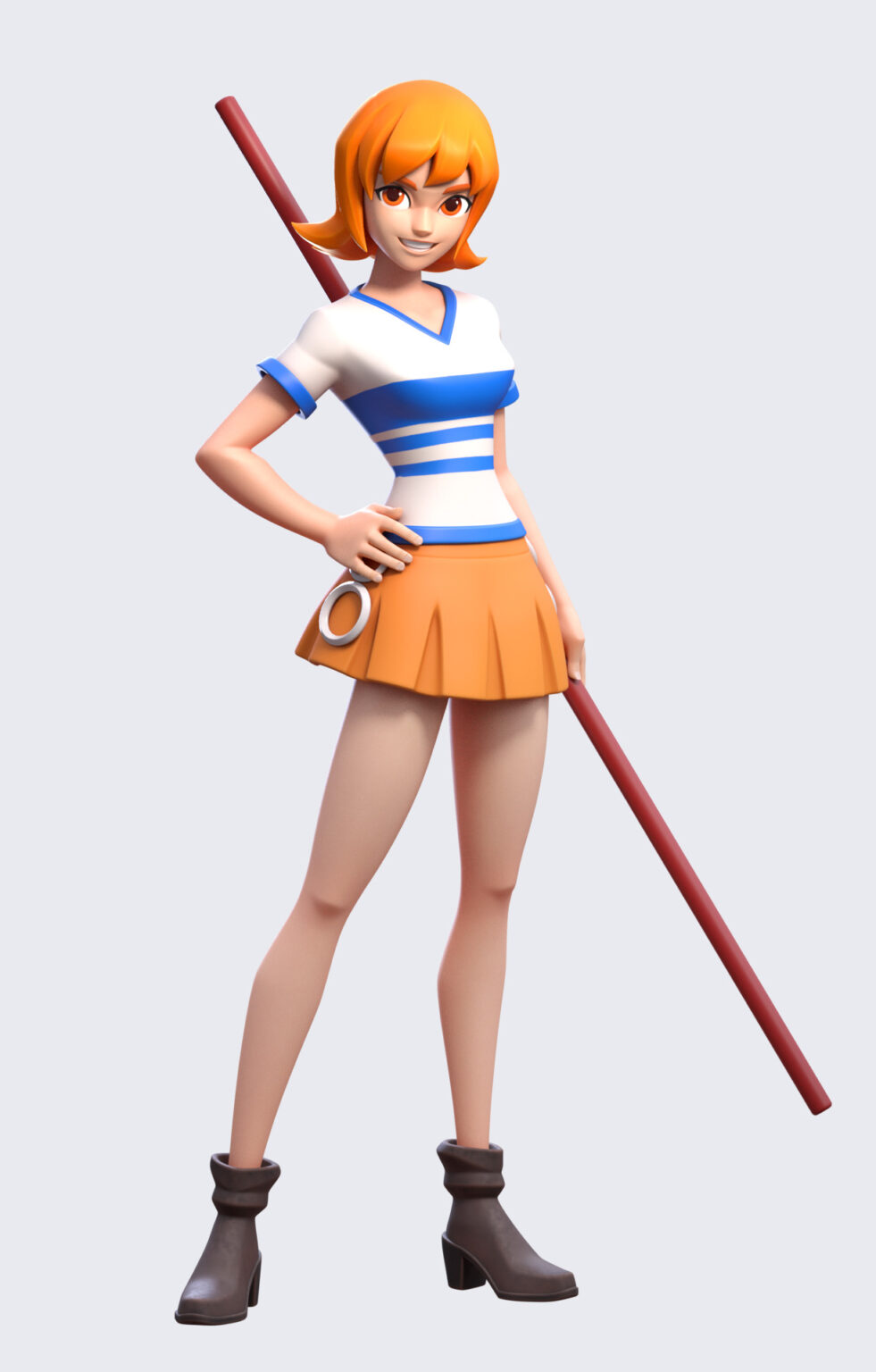 3D Fan Art: One Piece Netflix Live Action – DINSAI